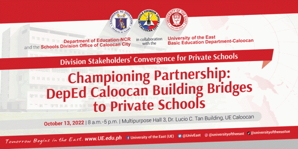 UE Basic Ed. Caloocan to Host ‘Convergence’ of DepEd Caloocan, Schools ...