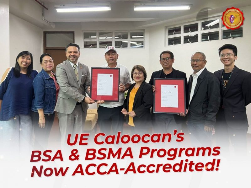 UE Cal.’s BS Accountancy & BS Management Accounting Programs Now ACCA ...