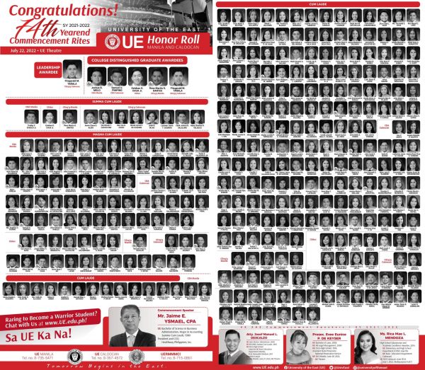 Commencement – University of the East