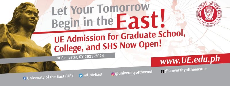 University of the East – Tomorrow Begins in the East.
