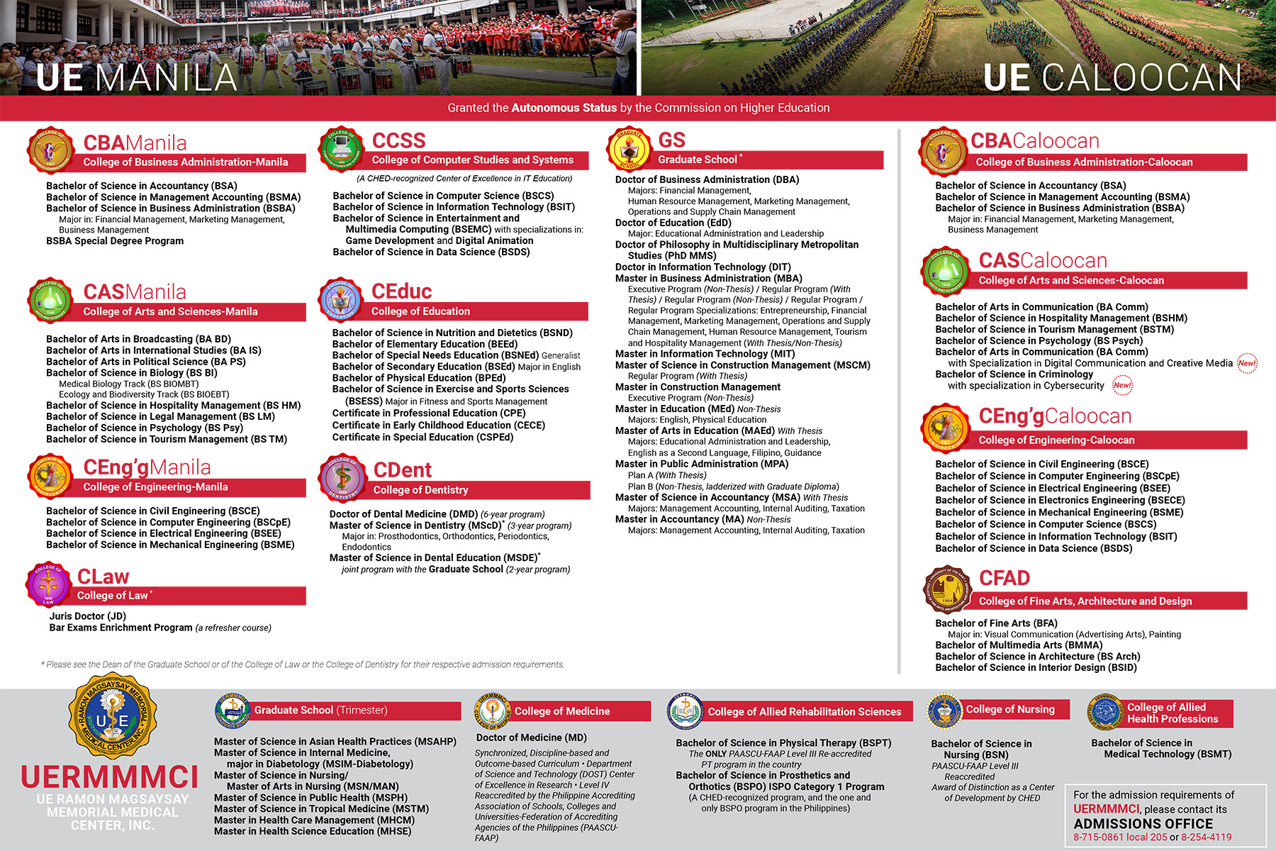 Brochure – University of the East